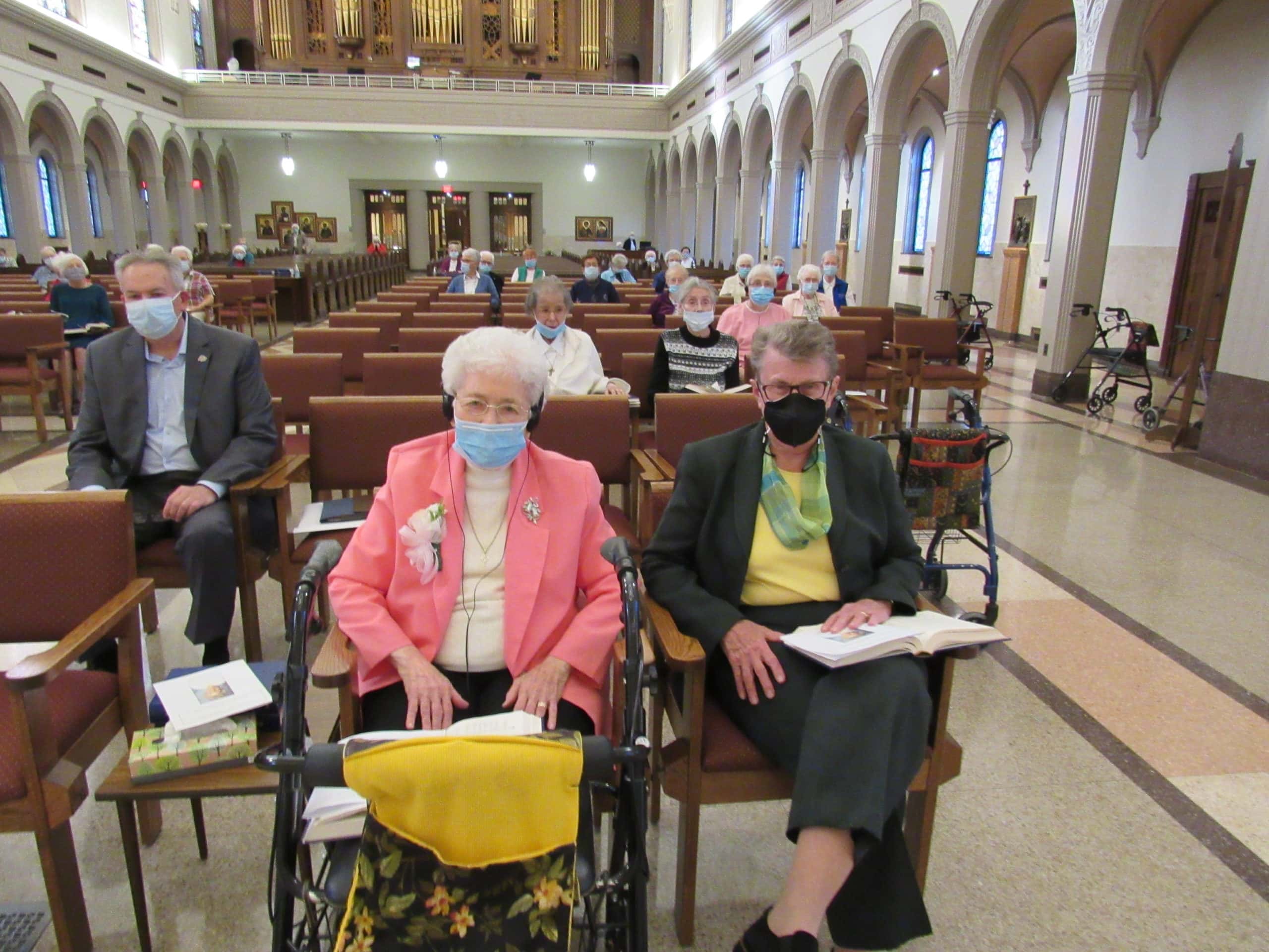 Sister Eileen Houlihan turns 100 - IHM Sisters