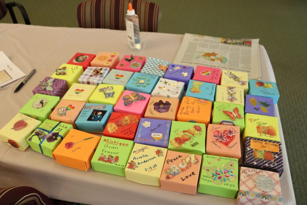 Creating our own Soul Boxes - IHM Sisters