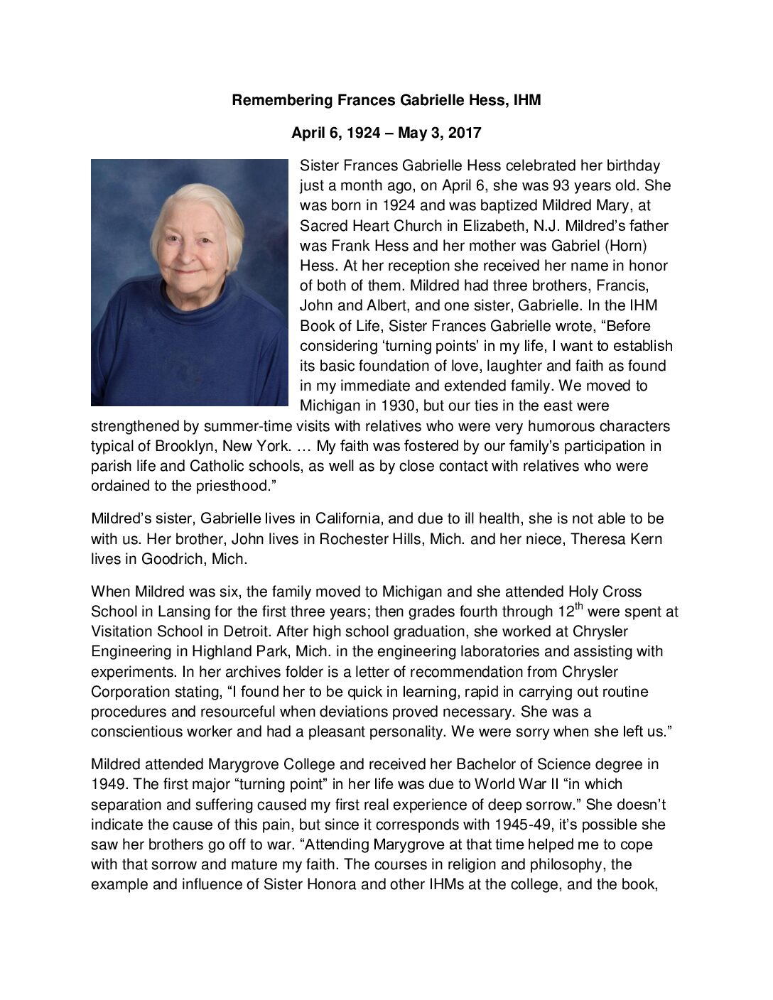 Hess-Frances-Gabrielle-ihm - IHM Sisters