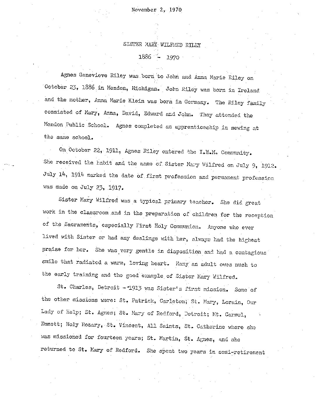 Riley-Marie-Wilfred-ihm - IHM Sisters